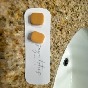 Minimalist Neutral Badge Reels Handmade Polymer Clay - Etsy