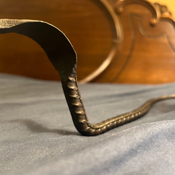 Horseshoe With Horseshoe Nail Key Holder/hanger, Mounting Hardware ...