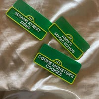 Sesame Street Tent Card - Etsy