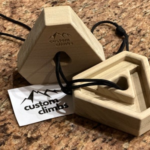 Delta Rings Portable Hangboard Crimp Blocks Rock Climbing - Etsy