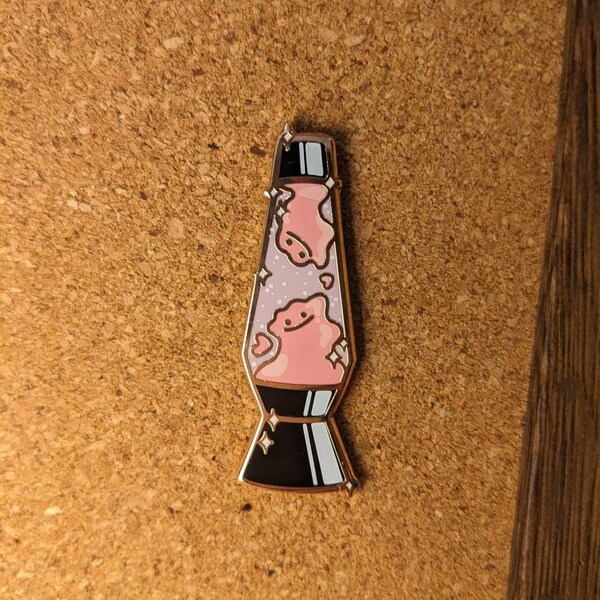 Ditto Lava Lamp Enamel Pin - Etsy