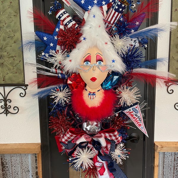 Ms Firecracker Wreath Attachment - Etsy
