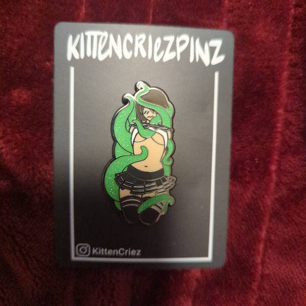 IN HAND Hazbin Hotel Chaggie Enamel Pin - Etsy