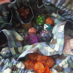 Scroll of Rolling Dice Rolling Tray or Rolling Mat With | Etsy