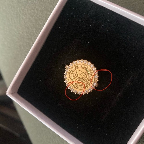 College Graduation Gift for Her, Custom College Class Ring, High School ...