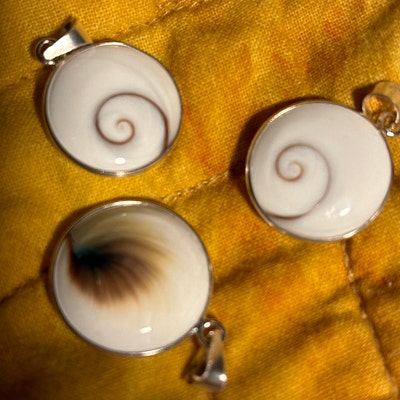 Shell Ring, Shiva Ring, Shiva Eye Ring, Sterling Silver Ring, Shell ...