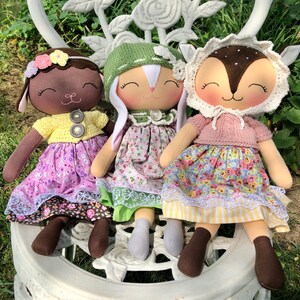 Doll Pincushion Sewing Pattern DIY Pincushion Tutorial Pdf | Etsy