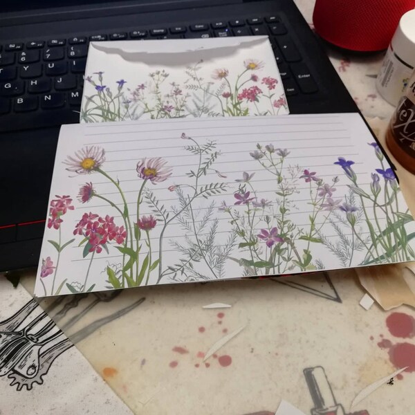 Printable Stationery Halloween Set 6,letter Writing Holidays Paper ...