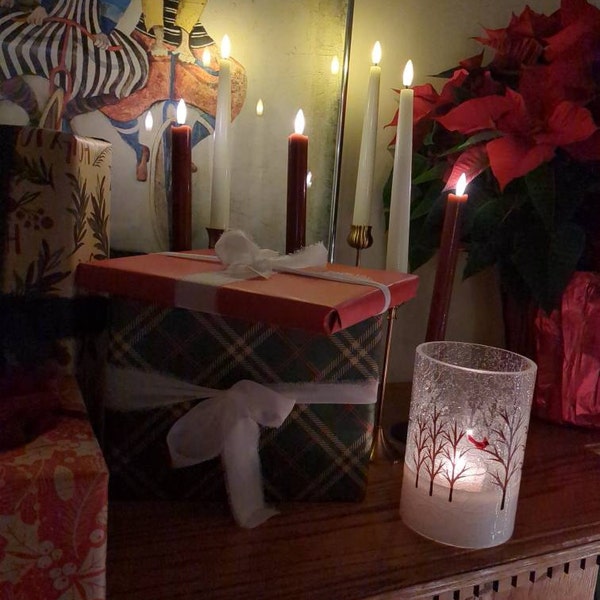 Christmas Morning Candles - Holiday Crystal Candle - Christmas Candle ...