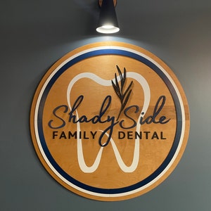 Custom Venue Sign, Storefront Sign, Wedding Venue Logo, Raised 3D Logo ...