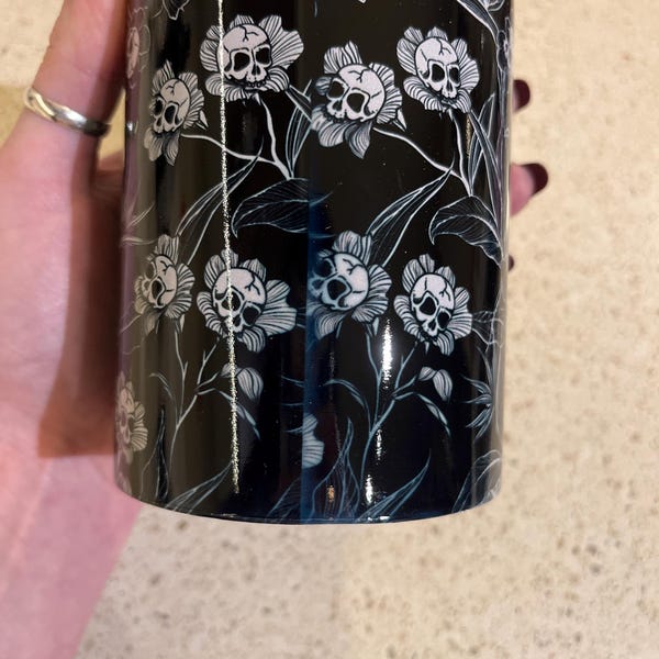 Spooky Human Skull Yule Stocking, Personalized Gothic Holiday ...