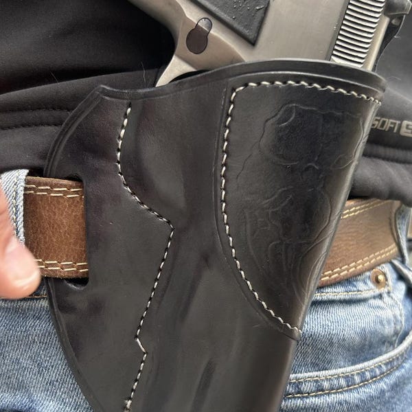 PDF Digital Pattern - 1911 - 3" Avenger Style Leather Holster Pattern ...