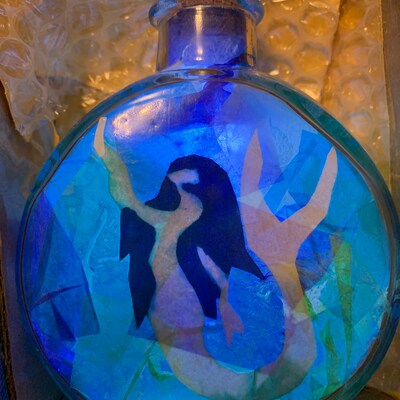 Mermaid Light, Mermaid Night Light, Mermaid Lantern, Little Mermaid ...