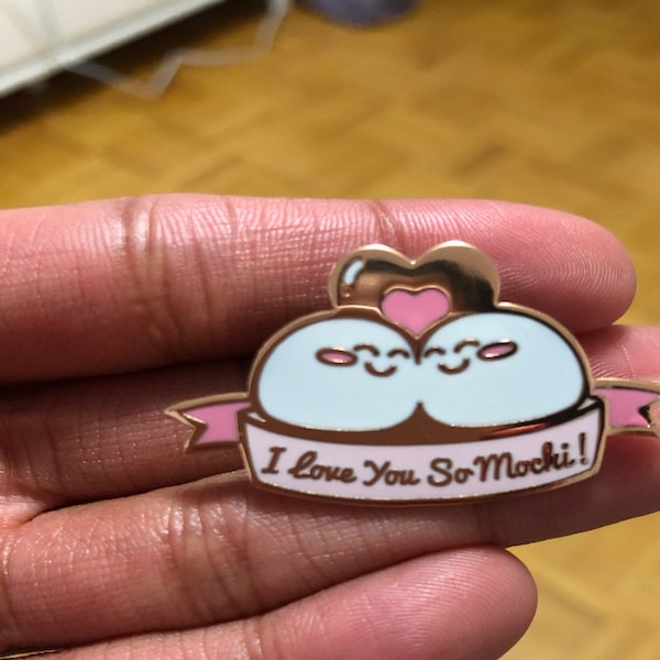 I Love You so Mochi Enamel Pin | Valentine's Day | Gift Idea | for Her ...