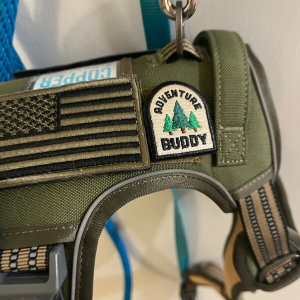 Adventure Buddy Patch for Dogs | Iron-on | Velcro - Etsy