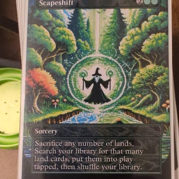 Food Token - Custom MTG 8-bit Retro Style Alternate Art High Quality ...