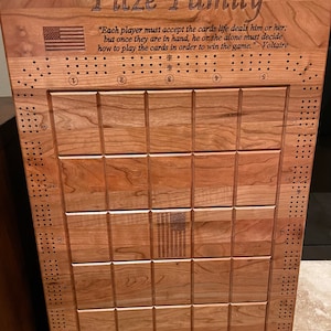 Personalized Cross Cribbage Board Wedding-themed - Etsy