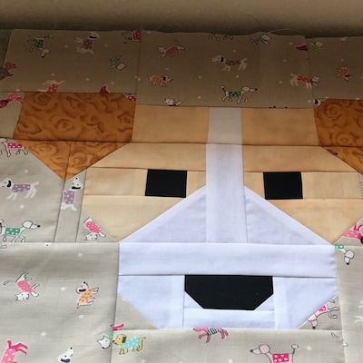 Jack Russell Terrier Puppy Dog Animal PDF Quilt Block Pattern Includes ...