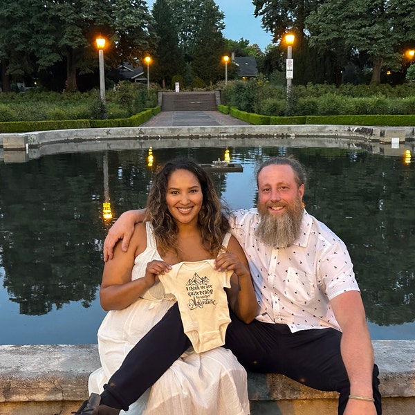 Another Adventure Onesie®, Fantasy Baby Announcement, Adventure ...