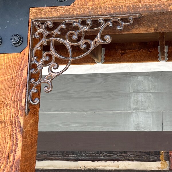 Nautical Design Shelf Brackets, Antique Style Boat Decor,mariners Decor ...