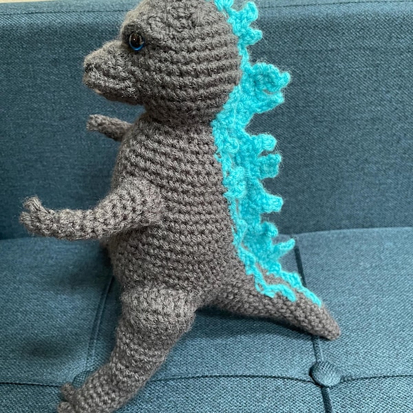 Godzilla Inspired | | Amigurumi Crochet Pattern ONLY - Etsy