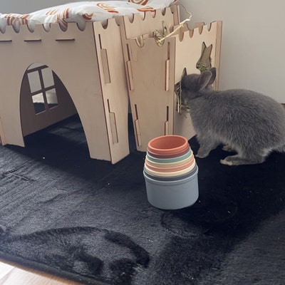 Double Storey Rabbit Castle - Etsy