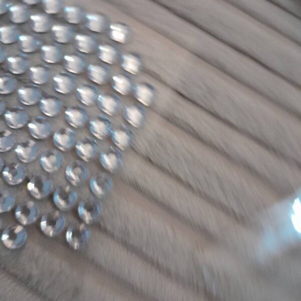 6mm Self Adhesive Crystals (sheet of 100) - Stick on Crystals ...