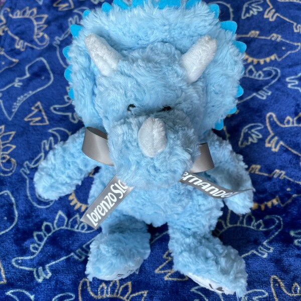 Ring Bearer Dinosaur, Personalized Ring Bearer Stuffed Animal, Ring ...