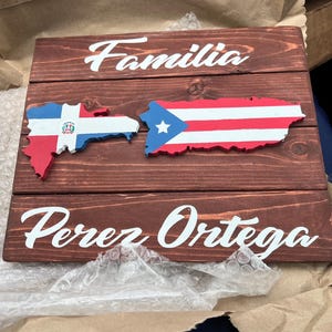 Puerto Rico Map Key Holder - Etsy