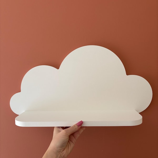 Set of 3 Cloud Shelf, Cloud Shelf, Shelf for Baby, Nursery Wall Decor ...
