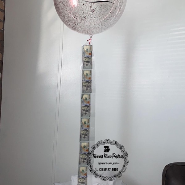 DIY Custom Clear 20" Balloon With Text Sticker - Etsy