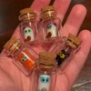 Miniature Glass Marbles WINTER CHILL Mini Bottle of Glass Marbles ...