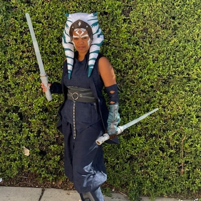 Ahsoka Face Marking Stencils - Etsy
