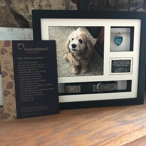 Solid Wood Pet Ashes Frame 12x10 30.5x25.4cm | Etsy