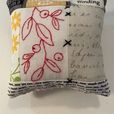 Flower Square Pincushion Pattern - Etsy