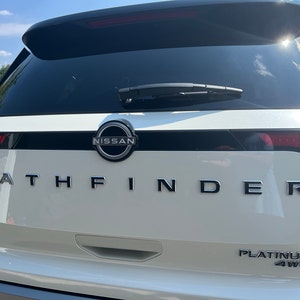 Letters Tailgate Decal Overlay Nissan Pathfinder Sticker for 2021 2022 ...