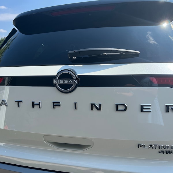 Letters Tailgate Decal Overlay Nissan Pathfinder Sticker for 2021 -2025 ...