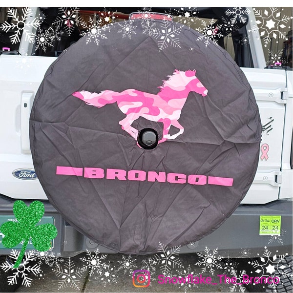 Spare Tire Cover Compass Abstract Colorful for Jeep Ford Bronco ...