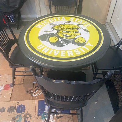 Wichita State University Wushock Circle Logo Sticker / Vinyl Decal 10 ...