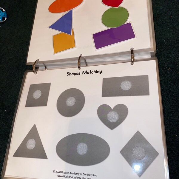 Toddler Busy Book, Printable Busy Book, File Folder Game, Learning ...