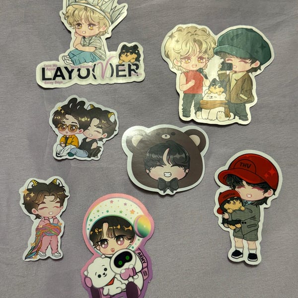 BTS Out of Context - Stickers - Etsy
