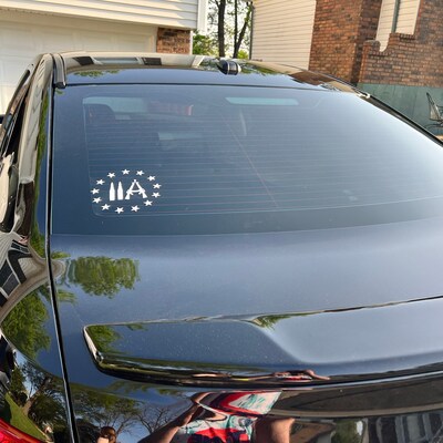 2A Gun Rights Stars and Bullets Decal, Available in Many Sizes and ...