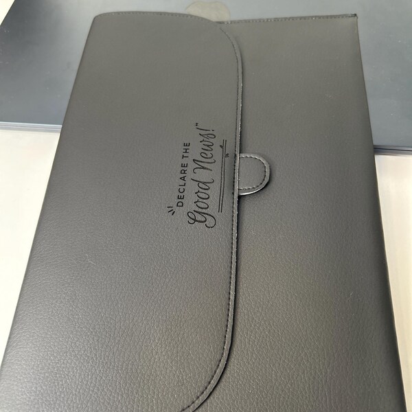 JW Leather Bible Cover New World Translation. Can Be Personalised ...