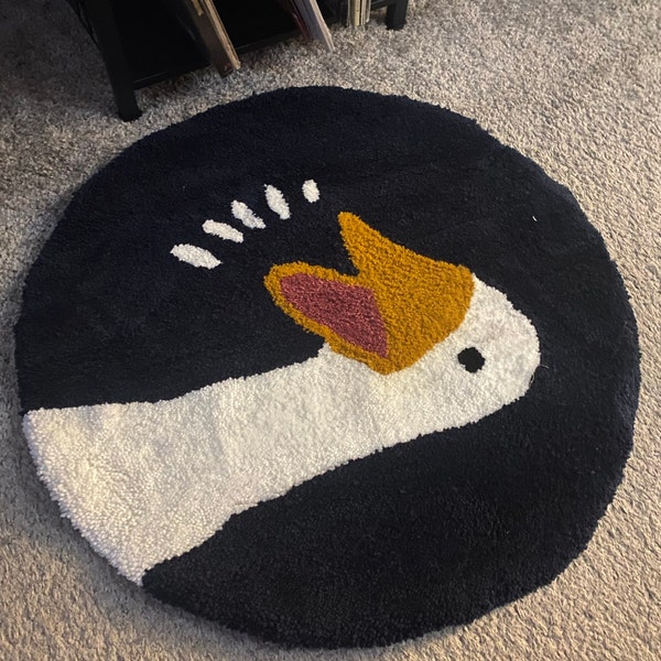 Silly Goose Rug - Etsy