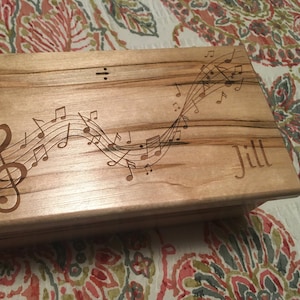 Personalized Electronic Music Box ANY Song,custom Music Jewelry Box,mp3 ...