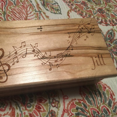 Personalized Electronic Music Box ANY Song,custom Music Jewelry Box,mp3 ...