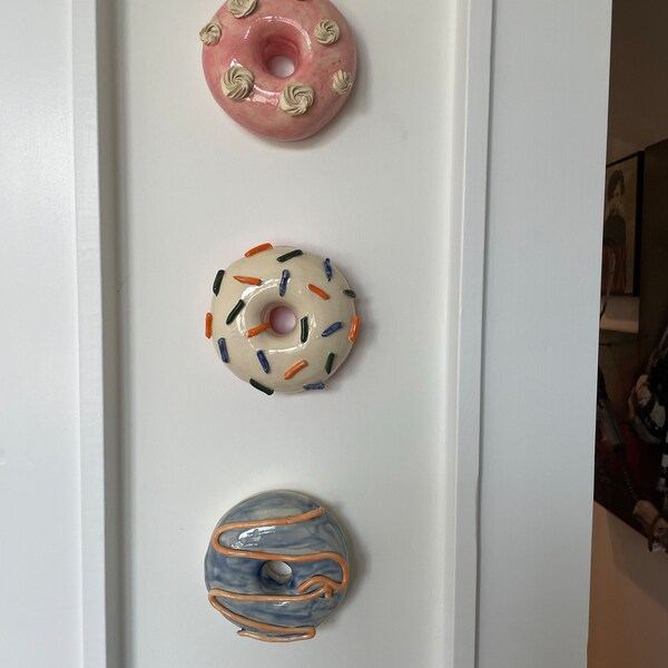 Dot Dot Donuts Set of Three - Etsy