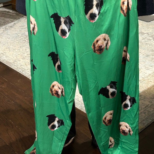 Personalized Pajama Pants With Face for Men Women, Custom Pajama Pants ...