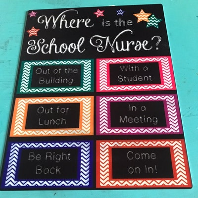 Colorful Editable Door Sign, Personalized Name Sign, Custom School Sign ...