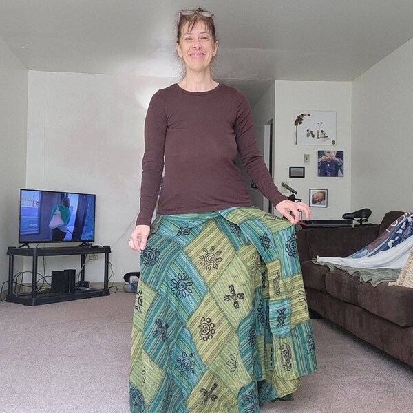 Mens Wizard Poncho in Brown - Etsy